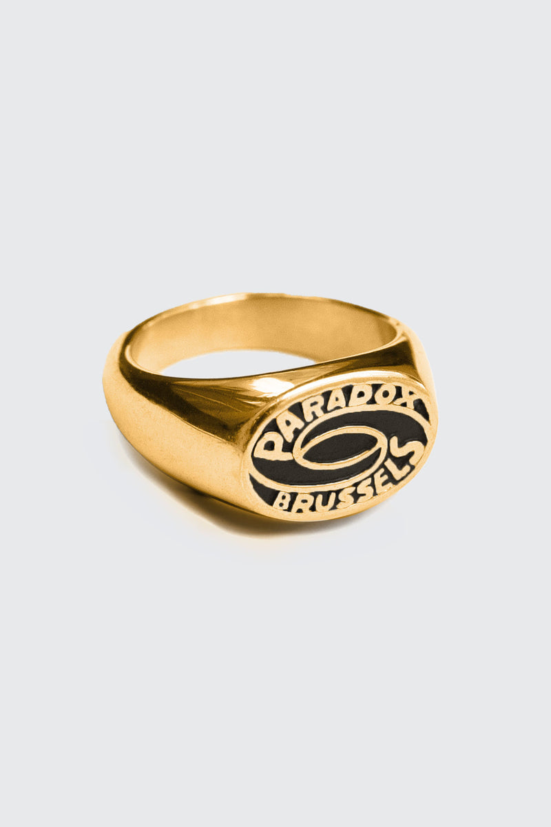 Chrome Gold Ring - Paradox Brussels